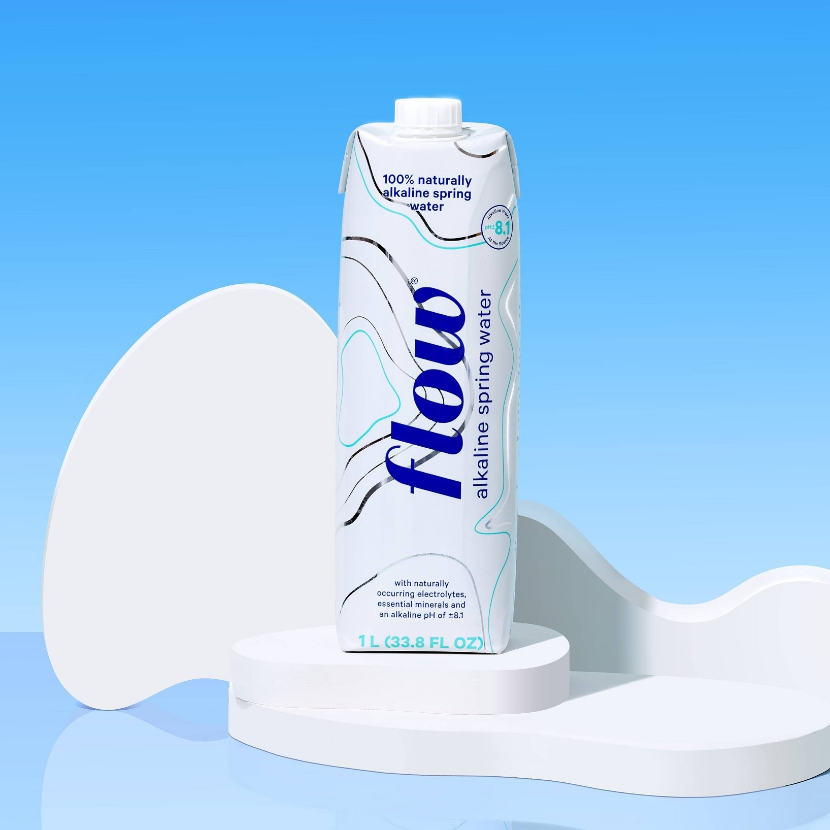 Flow Natural Spring Water - 1L Bottle - Auburn Opelika Delivery Service