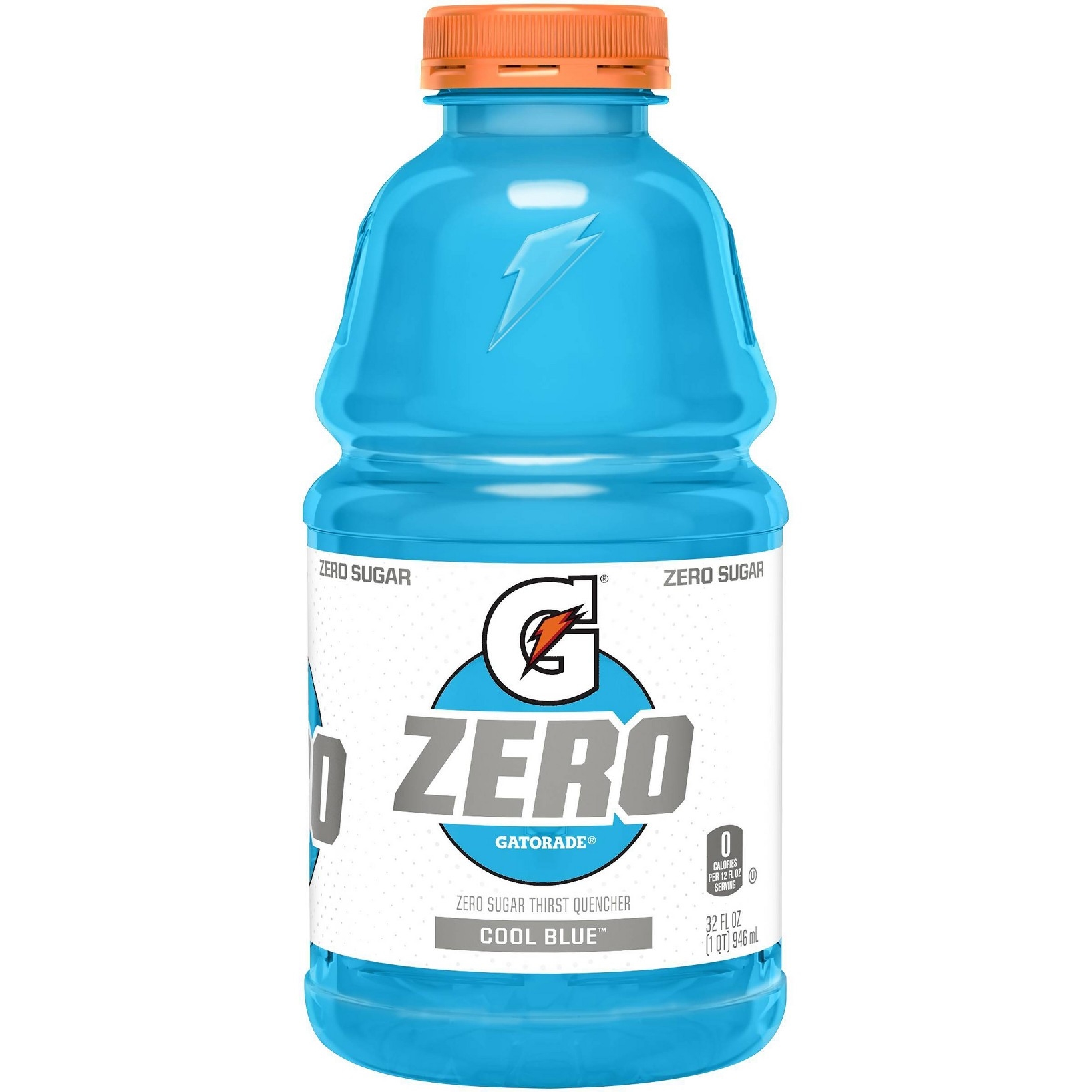 Gatorade G Zero Cool Blue Sports Drink - 32 fl oz Bottle - Auburn ...
