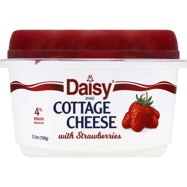 Daisy Cottage Cheese, 4% Milkfat Minimum, with Strawberries – Auburn ...