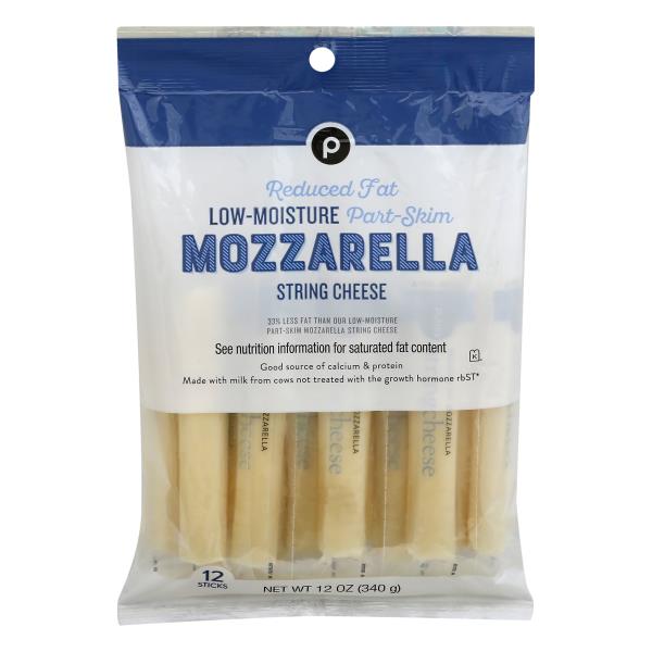 Publix Reduced Fat Mozzarella, String Cheese 24 ct - Auburn Opelika ...