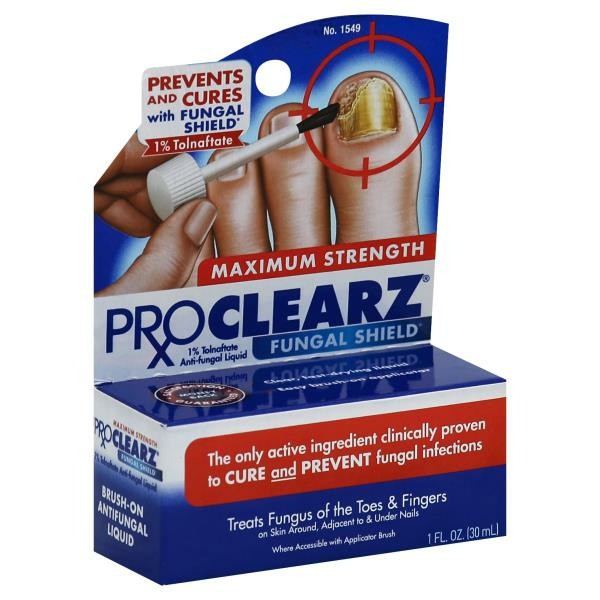 Pro Clearz Anti-Fungal Liquid, Fungal Shield, Maximum Strength, Brush ...