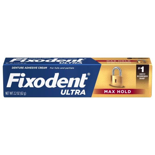 Fixodent Ultra Denture Adhesive Cream, Max Hold - Choice Delivery Service