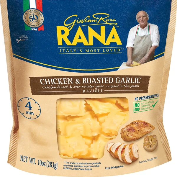 Giovanni Rana Chicken & Roasted Garlic Ravioli – Choice Delivery Service