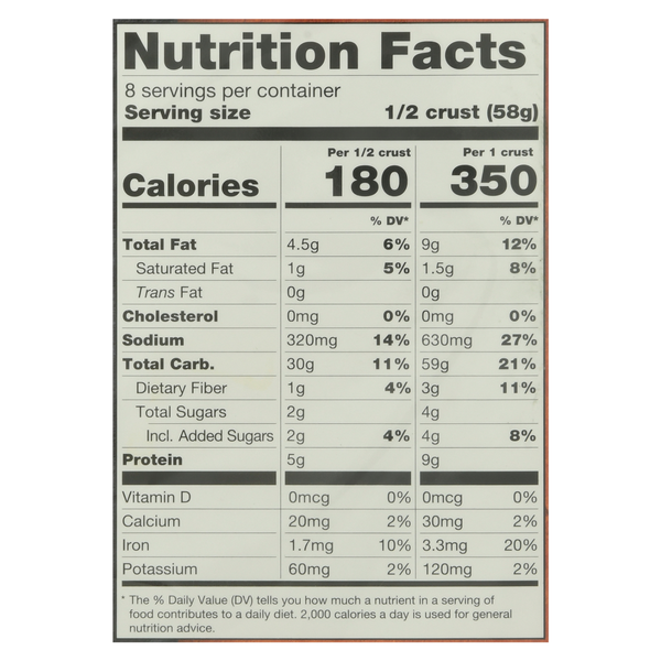 Stonefire Artisan 8.5" Thin Pizza Crust - Choice Delivery Service